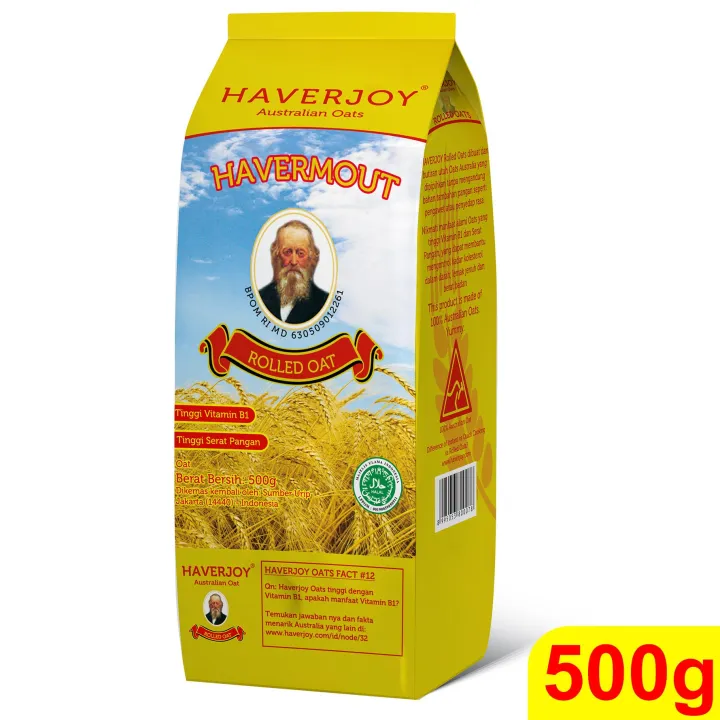 Haverjoy Rolled Oats 500g | Lazada Indonesia