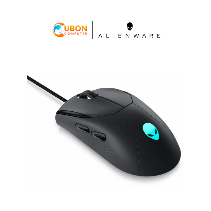 MOUSE (เมาส์) DELL ALIENWARE WIRED GAMING - AW320M | Lazada.co.th