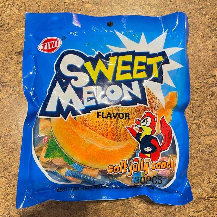 Tiwi Melon Flavor Soft Jelly Candy, 210g | Lazada PH