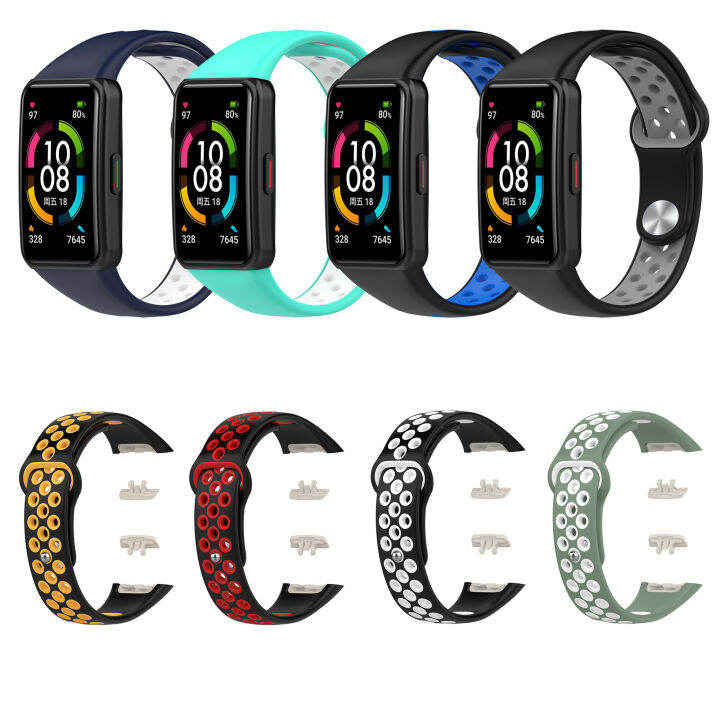 Soft Silicone Band Replacement Strap for Huawei band 6 pro /Honor Band ...