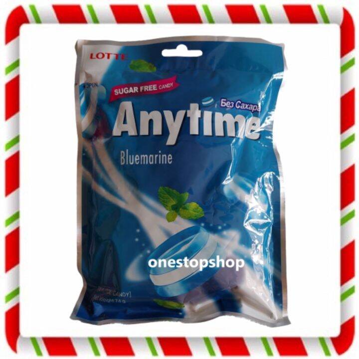 Anytime Sugar Free Bluemarine Xylitol Candy 74g | Lazada PH