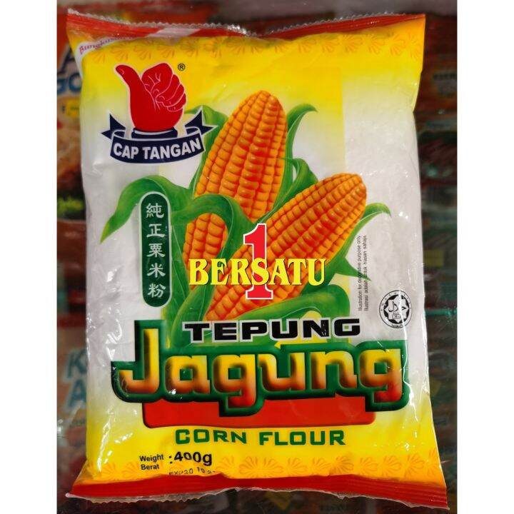 CAP TANGAN TEPUNG JAGUNG /CORN FLOUR 400G | Lazada