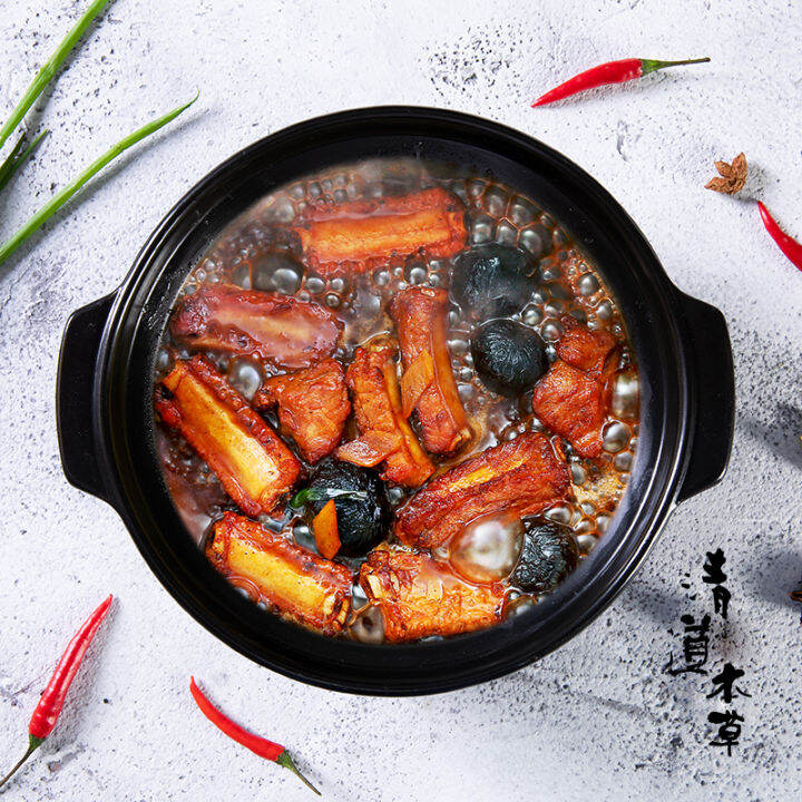 Soup black garlic soup material all-in-one cargo soup material package ...