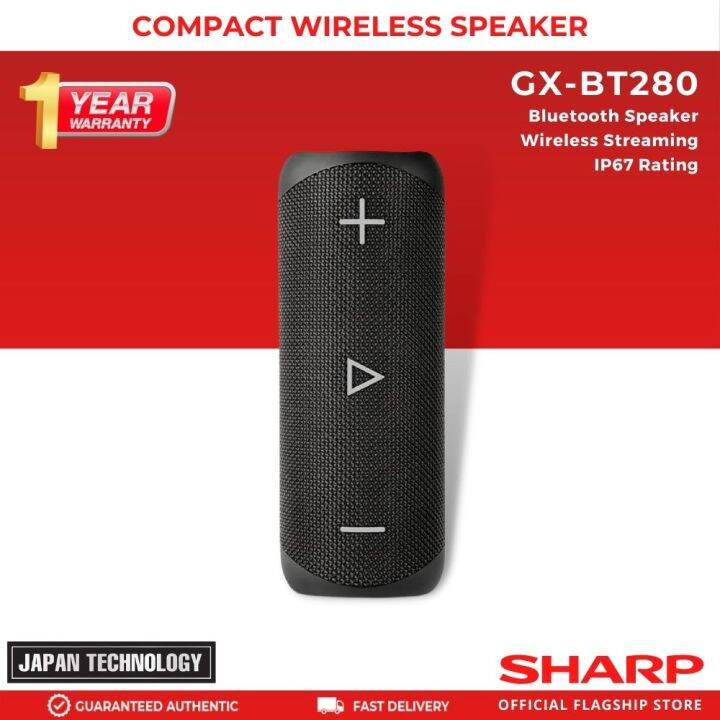 Sharp GX-BT280 Compact Wireless Speaker | Lazada PH
