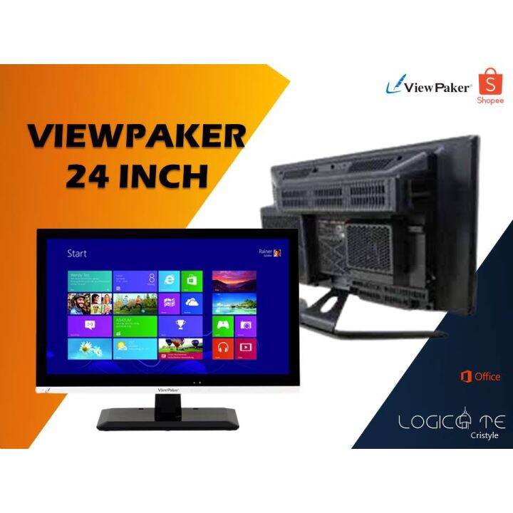 ViewPaker 22 24 inch All in one PC E241emg Barebone CLASS B | Lazada PH