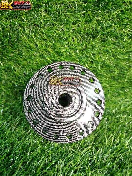 X-RACE SMALL HUB CARBON FRONT WAVE / RAIDER / XRM / MIO THAILAND MADE ...