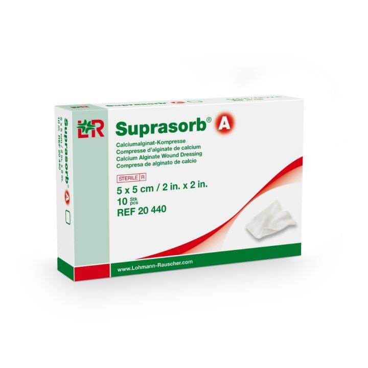 Lohmann & Rauscher Suprasorb A Calcium Alginate Dressing (Sterile ...