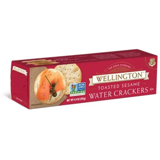 Wellington Toasted Sesame Water Crackers 4.4oz | Lazada PH