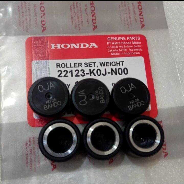 ROLER ROLLER SET HONDA GENIO BEAT STREET K1A SCOOPY NEW 2021 KOJj ...