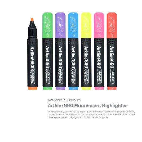 Artline 660 Highlighter / Highlight Pen Artline | Lazada