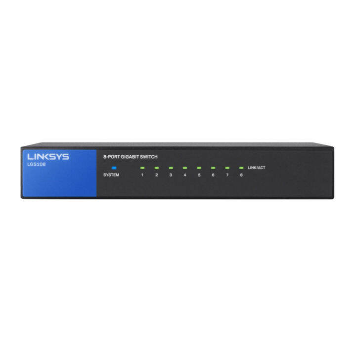 LINKSYS LGS108P UNMANAGED GIGABIT SWITCH 8-PORT POE | Lazada.co.th