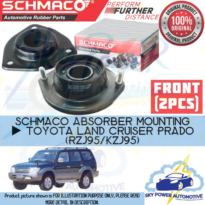 TOYOTA LAND CRUISER PRADO ( RZJ95 / KZJ95 ) SCHMACO ABSORBER MOUNTING ...