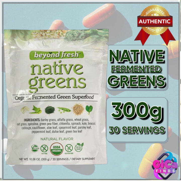 (EXP.12/23) BEYOND FRESH Native Greens Organic Fermented Green ...
