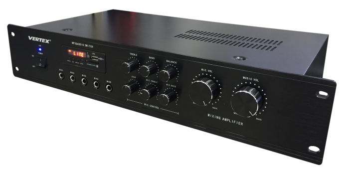 VERTEX MA-2300 Mixing Amplifier เครื่องขยายเสียง | Lazada.co.th