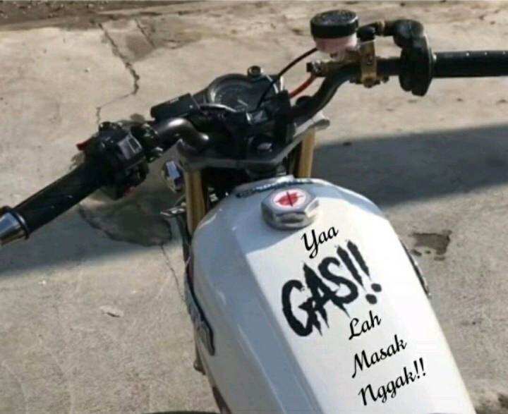 Stiker Cutting GAS!! - Motor Decal Sticker | Lazada Indonesia