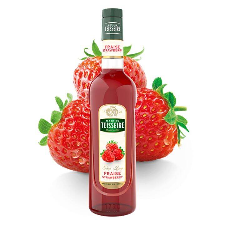Teisseire Strawberry Syrup - 700ml. | Lazada.co.th