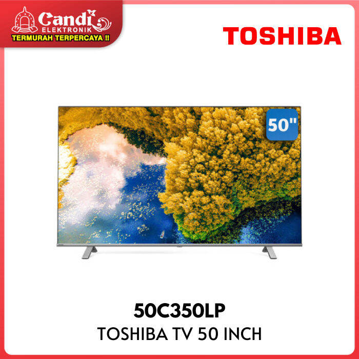TOSHIBA 4K Ultra HD Smart TV 50 Inch 50C350LP | Lazada Indonesia