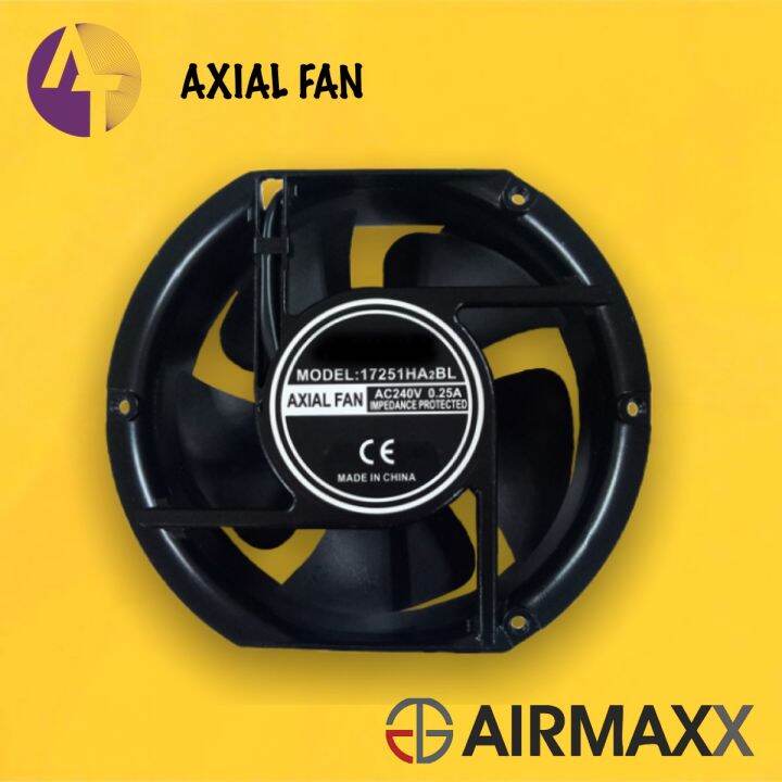 AIRMAXX 6" Axial Fan / Cooling Fan 172MM X 150MM X 51MM | Lazada