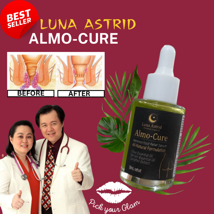 ALMO CURE By Luna Astrid 100% SAFE & EFFECTIVE Gamot sa Almoranas Hemorrhoids Rub Remove Decayed ...