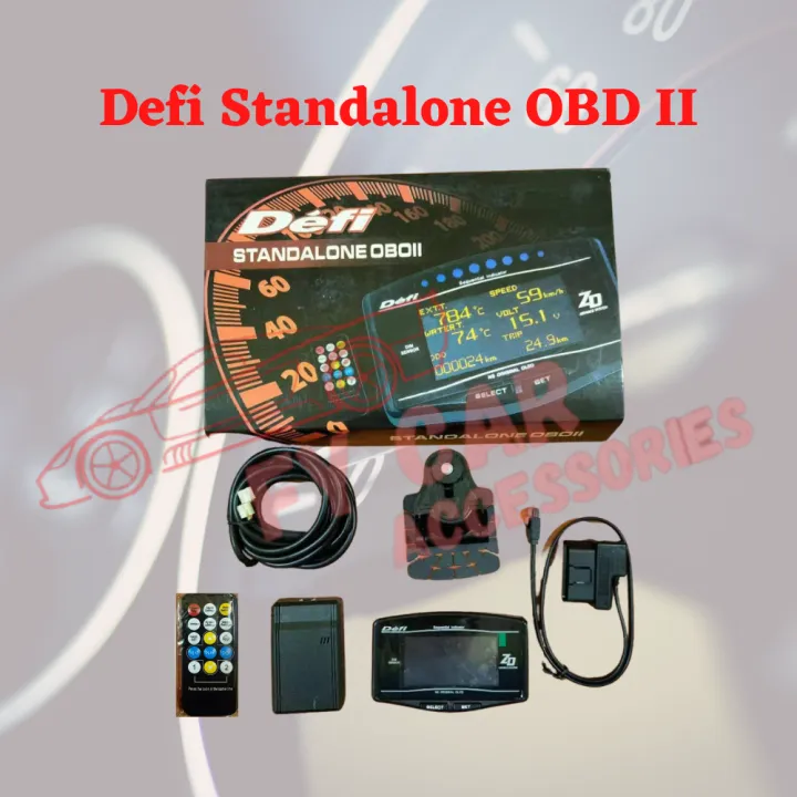 Defi Meter OBD 2 Standalone meter For Alza/Axia/Bezza/Myvi 2018/Honda ...