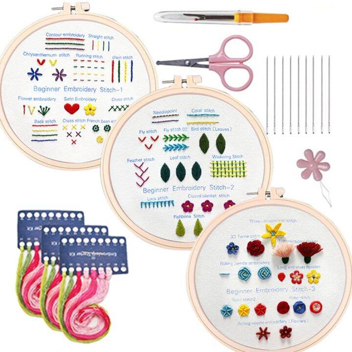 《Jinxiu cross-stitch》 DIY ปักเย็บเย็บปักถักร้อยทั่วไปการเรียนการสอนการ ...
