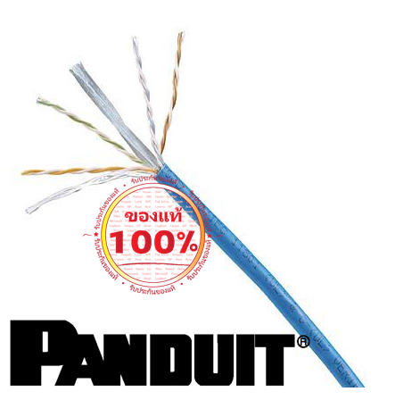 PANDUIT Cat.6 UTP Cable BOX Blue สีฟ้า ยาว 305 เมตร NUC6C04BU-FE รับ ...