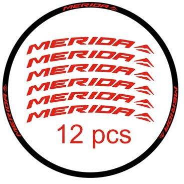 Merida wheel rims mountainbike design set stickers | Lazada