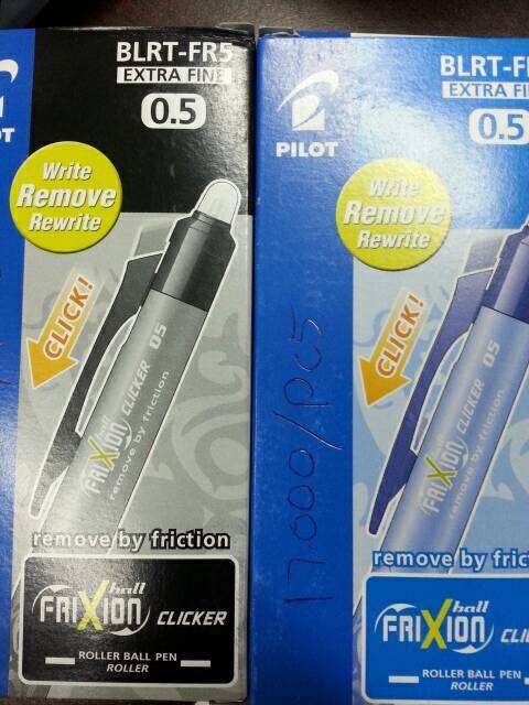 Pulpen Pilot Frixion Remove By Friction | Lazada Indonesia