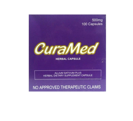Curamed Herbal Dietary Food Supplement 100 Capsules | Lazada PH
