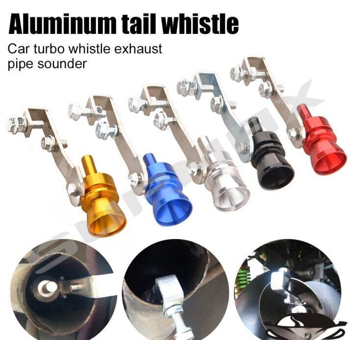 ALUMINUM TAIL WHISTLE CAR TURBO EXHAUST PIPE | Lazada PH
