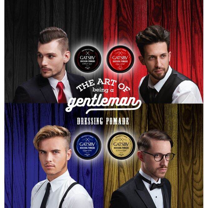 Gatsby Dressing Pomade 80g Gentleman Water Based / Matte / Yuppie Mat ...