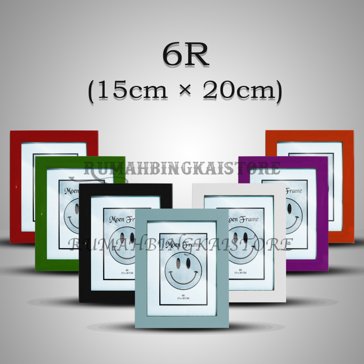 Bingkai Foto Minimalis Ukuran 6R (15cm x 20cm) Bisa bayar ditempat ...