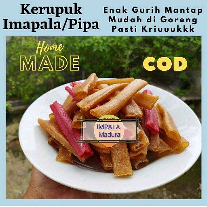 [1Kilo Lebih Hemat] Kerupuk IMPALA ISTIMEWA | Kerupuk Pipa | Kerupuk Plompong Produksi MADURA ...