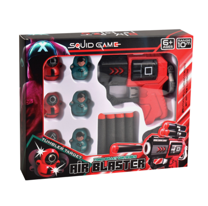 ssp Korean squid game soft bullet gun toy set for children boys and ...