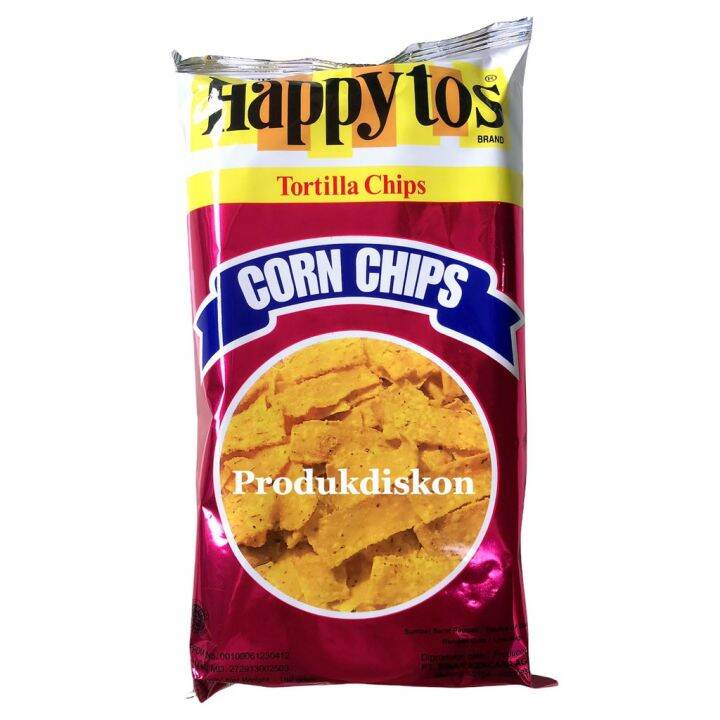 HAPPY TOS Tortilla Chips Corn Chips 160gr - Makanan | Lazada Indonesia