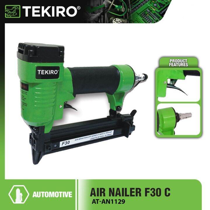 TEKIRO Air Nailer F30 C Alat Tembak Paku Tenaga Angin ( AT-AN1129 ...