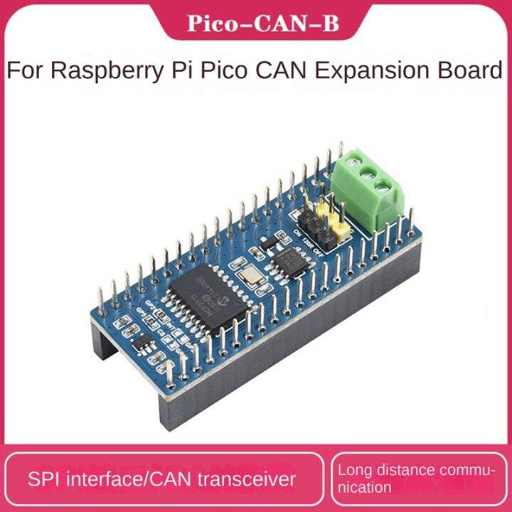 Waveshare Pico CAN Expansion Board for Raspberry Pi Pico Series SPI Interface Long-Distance ...
