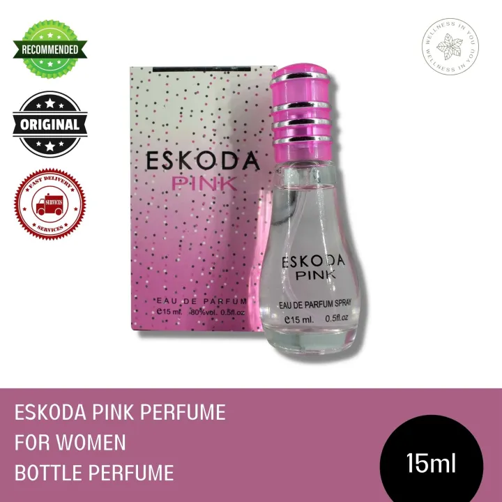 Eskoda Pink (15ML) Luxury Signature Scent Perfume Spray (Eau de Parfum ...