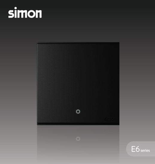 Simon E6 Series 20A Double Pole Switch with Blue LED Indicator (Water ...