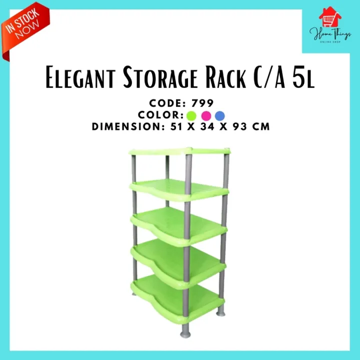 Elegant Storage Rack/ 5 Layer Storage Rack | Lazada PH