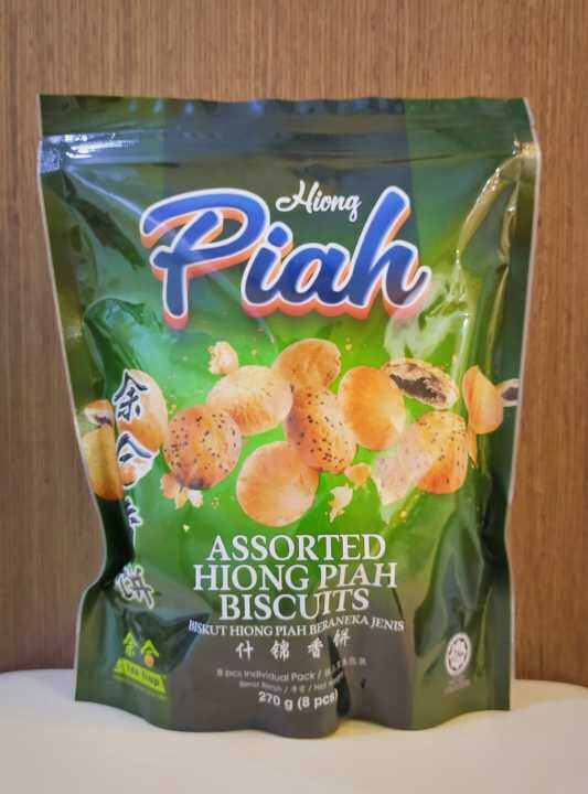 Yee Hup Assorted Hiong Piah Biscuits(Original/Brown Sugar/Sesame/Durian)余合什锦香饼 | Lazada