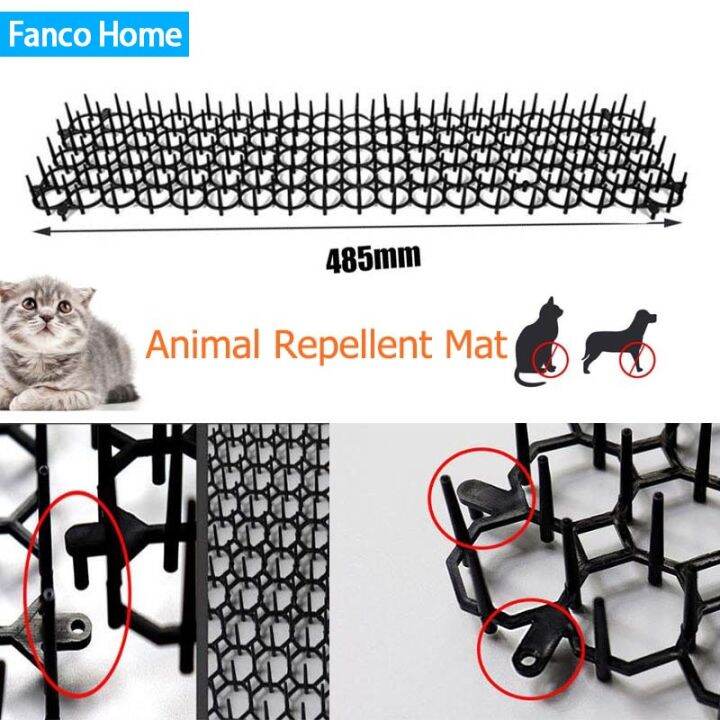 Garden Prickle Strip Anti Animal Cat Spike Pet Repellent Deterrent ...