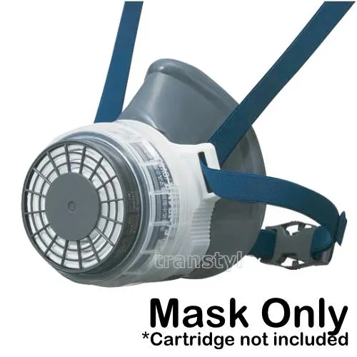 Shigematsu GM76S Single Cannister Half Face Mask Respiratory Mask Only Respirator Gasmask JAPAN ...