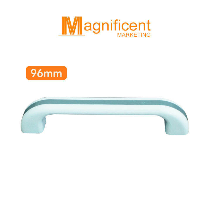 Plastic Cabinet Handle Pull with Brass Nut 96mm Children Kids Room 3020 ...