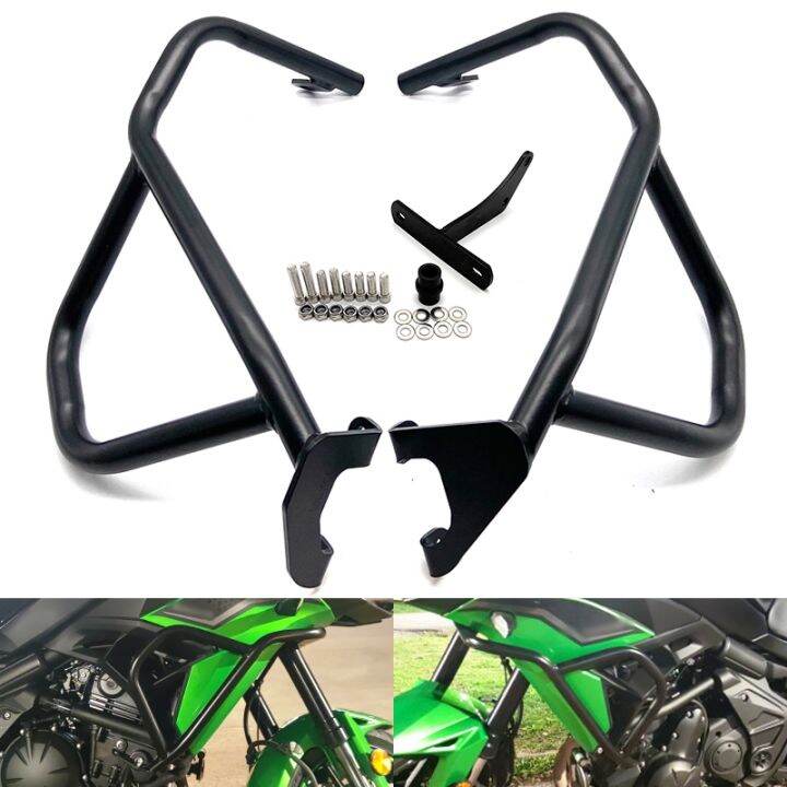 Versys 650 Engine Guard Highway Crash Bar Motorcycle Frame Protection ...