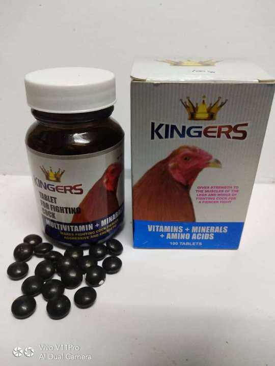 10 tablet kingers vitamin ayam multivitamin ayam laga vitamin lengkap ...
