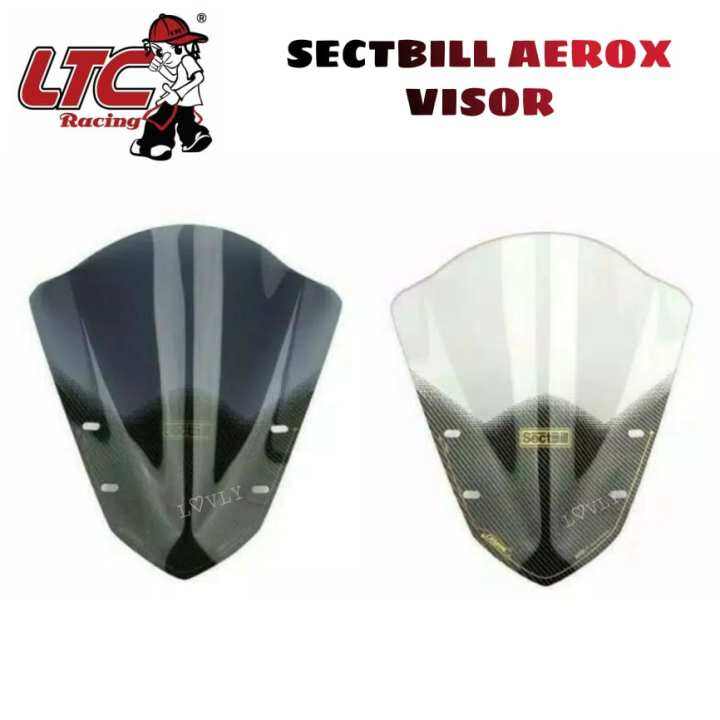 SECTBILL AEROX VISOR (WHITE) | Lazada PH