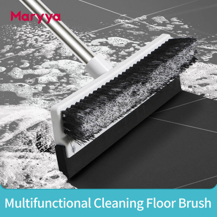 Maryya แปรงขัดพื้น2 in 1 แปรงขัดพื้น+ที่รีดน้ำ แปรงขัดพื้นแปรงทำความ ...