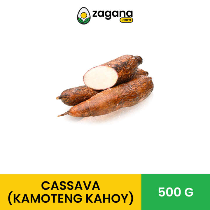 Zagana Farm Fresh Vegetables Cassava (KAMOTENG KAHOY)500g | Lazada PH