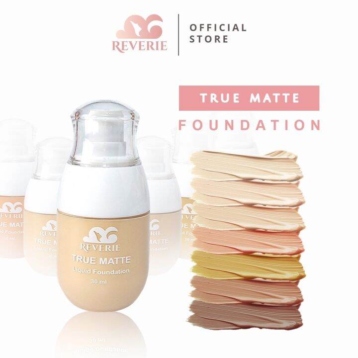 Reverie True Matte Full Coverage Foundation 30ml - [𝐀𝐯𝐚𝐢𝐥𝐚𝐛𝐥𝐞 𝐢𝐧 𝐅𝐚𝐢𝐫 ...